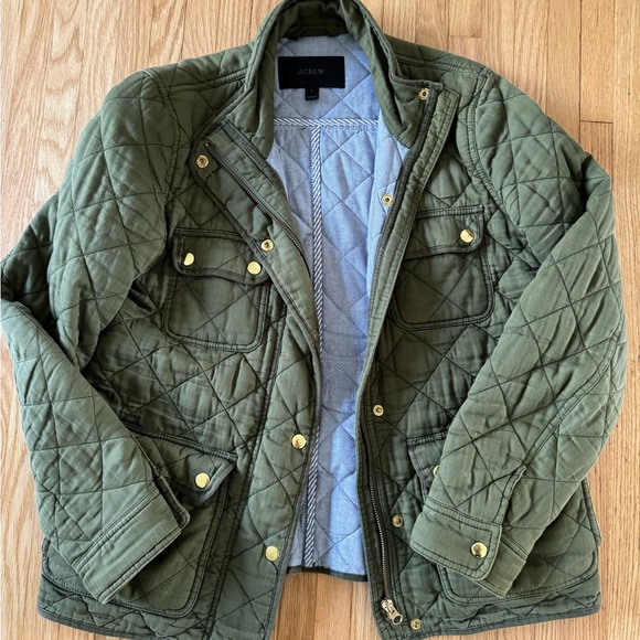 J. Crew | Jackets & Coats | J Crew Quilted Field Jacket | Poshmark